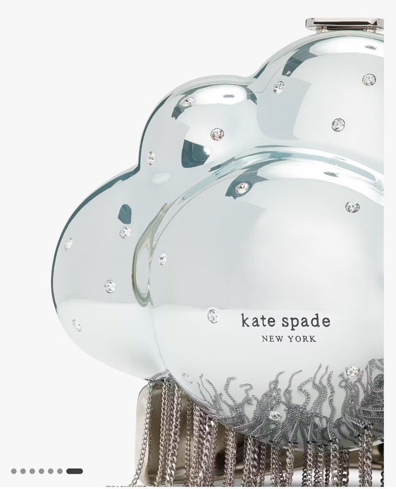 Kate Spade Shade Crystal Embellished 3d Cloud Crossbody Bag Novelty ...