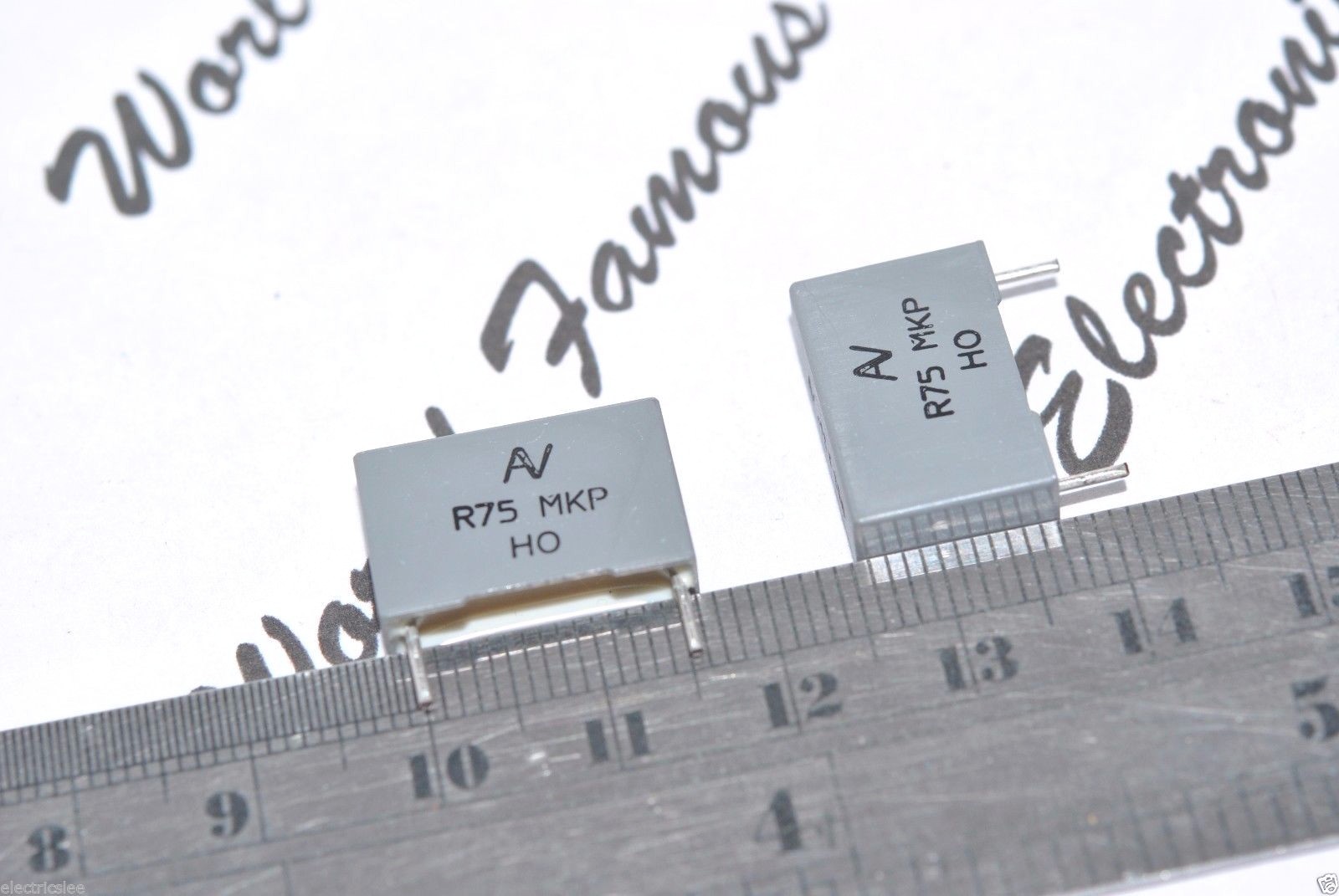 4pcs - ARCOTRONICS 0.18uF (0,18µF) 250V 5% pitch:15mm R75 MKP Capacitor ...