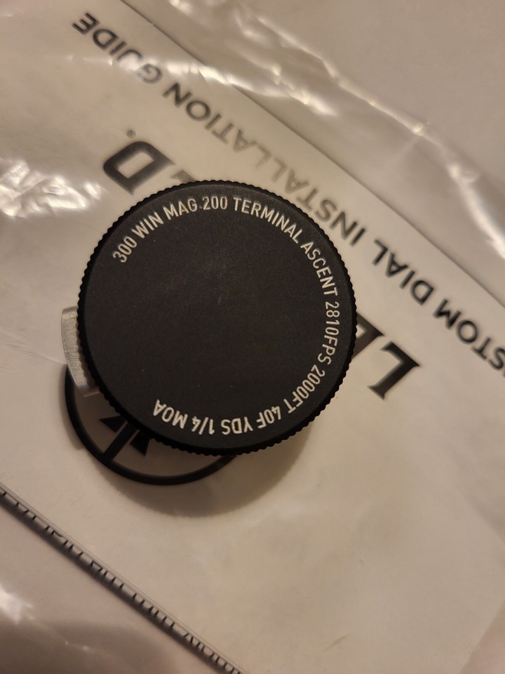 Leupold Custom Dial For Scope | eBay