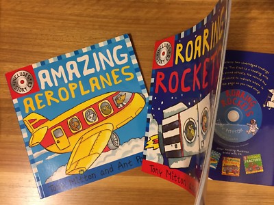 ROARING ROCKETS. AMAZING AEROPLANES. Books&CDs.EXPRESSpost | eBay Australia