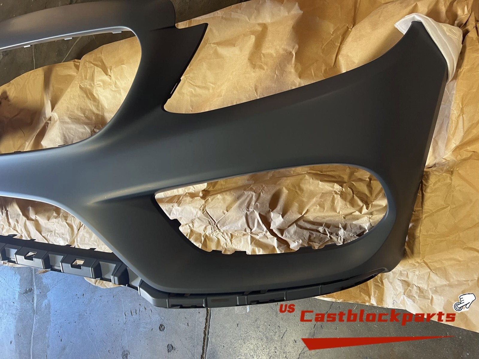 New For 2015-2019 Mercedes Benz C-Class T-model W205 AMG Front Bumper ...