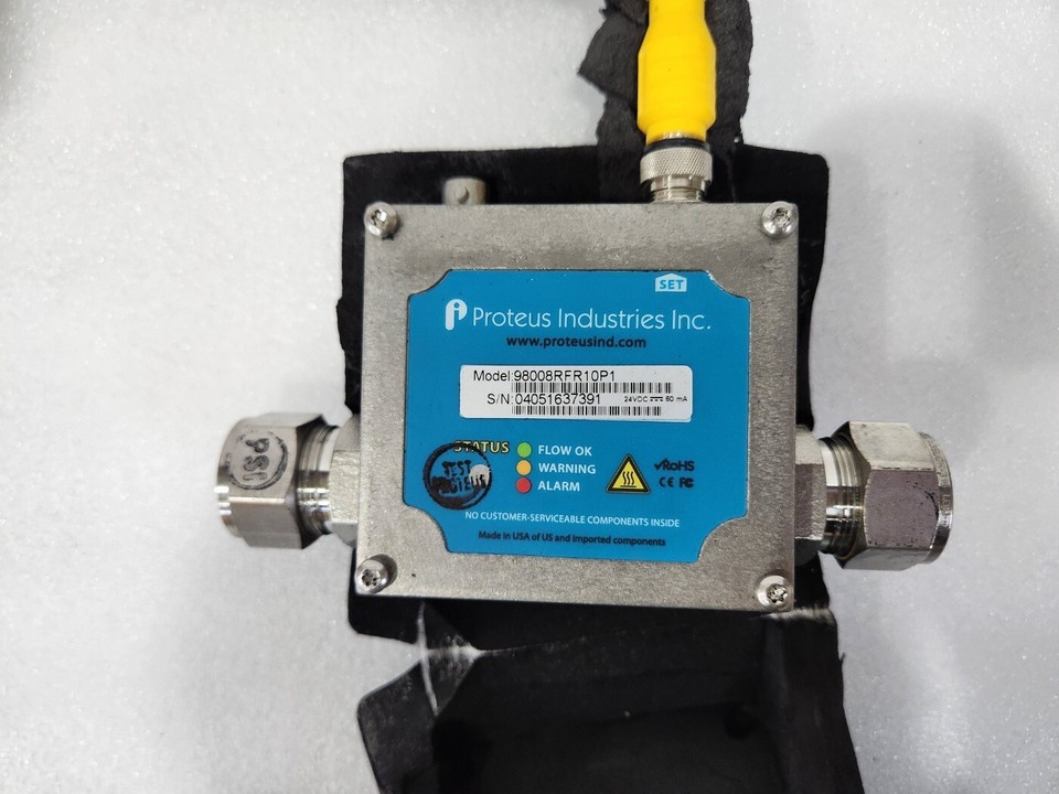 Proteus Industries Flow Meter 98008RFR10P1 (As-Is) | eBay