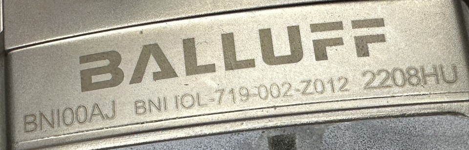 Balluff BNI00AJ BNI IOL-719-002-Z012 I/O Profibus Module Block | eBay