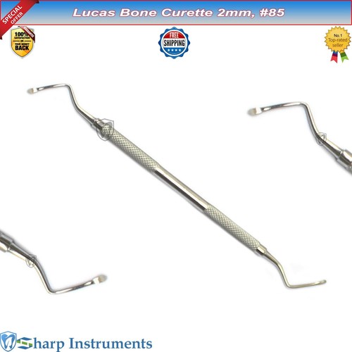 Periodontal Lucas Curettes 2mm Double Ended Cyst Removal Surgical ...