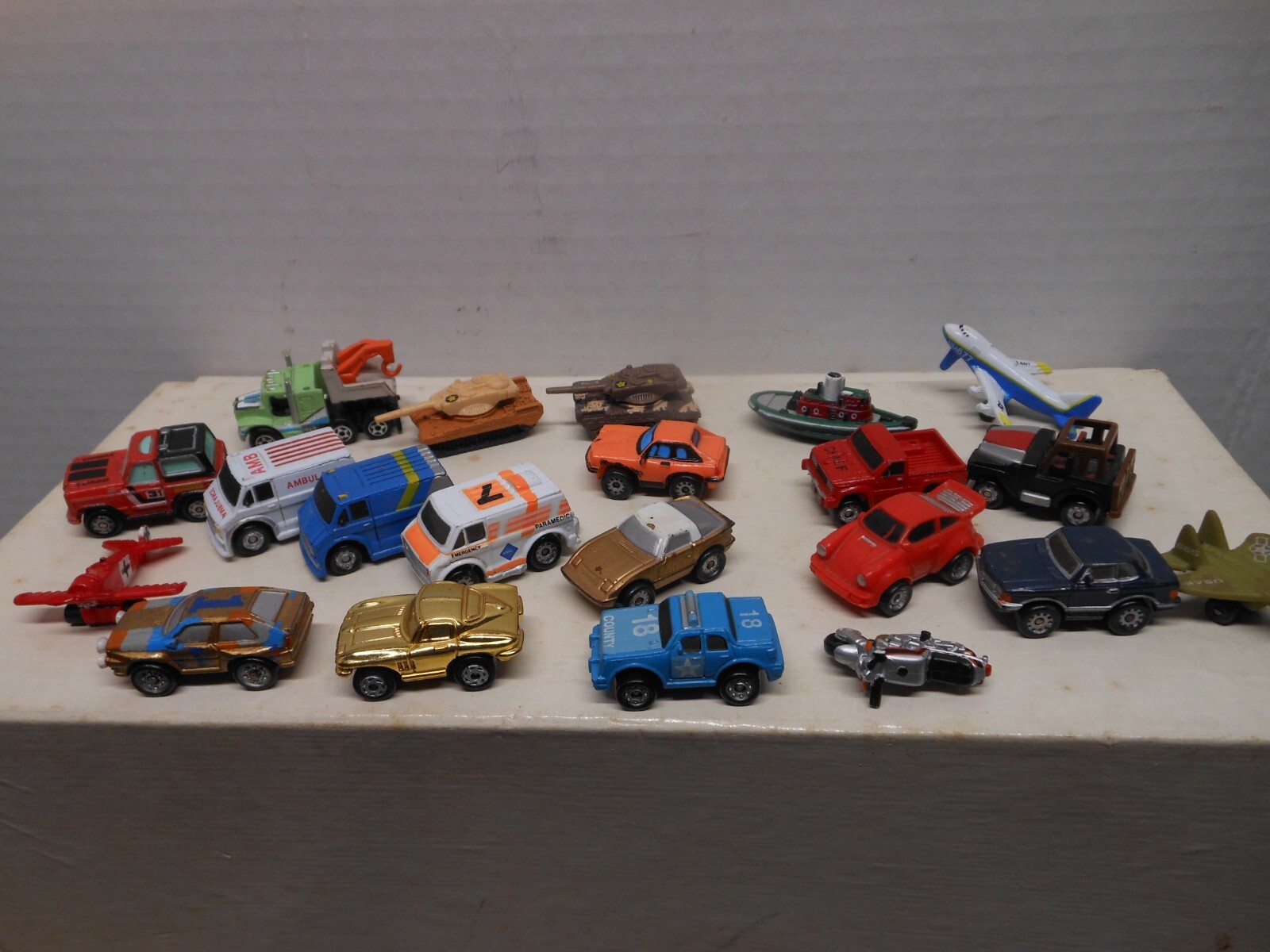 Vintage Micro Machines Lot of 22 Vehicles Vans Corvettes Planes Misc | eBay