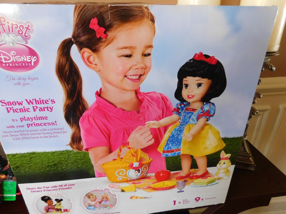 New My First Disney Princess Snow Whites Picnic Party Doll Collectors ...