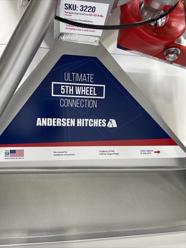 Andersen Hitches 3220 Aluminum Ultimate 5th Wheel Connection Gooseneck ...