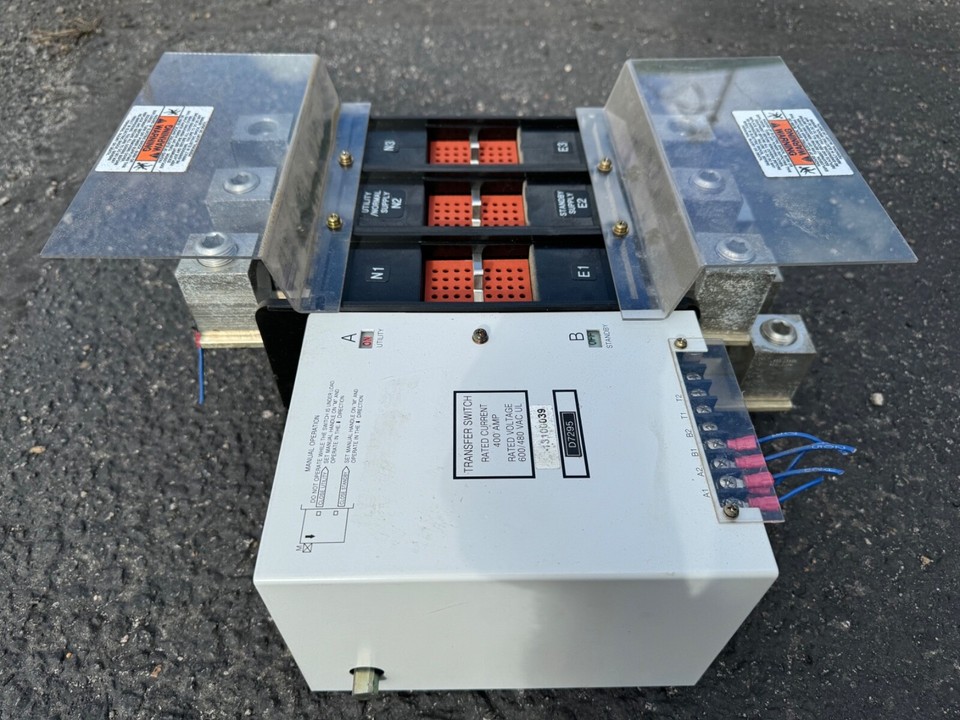 GENERAC 400A "GTS" 3-POLE TRANSFER SWITCH INNER CONTACTOR ASSEMBLY ...