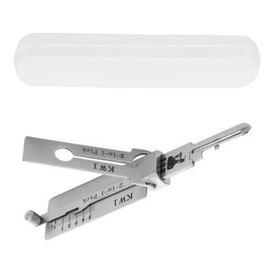 1Pc 2 In 1 KW1 Key Repair Tools Lock Key Precision Hook and Pick Set ...