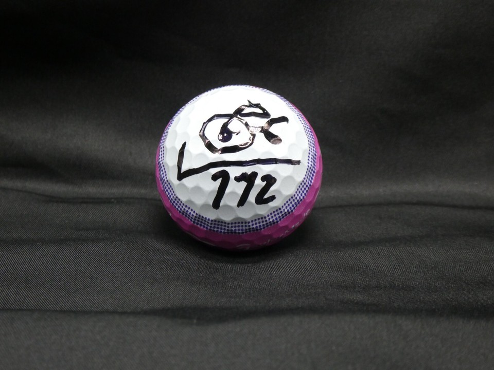 Hae-ran Ryu Hand Signed TaylorMade Golf Ball Signature Autograph LPGA ...