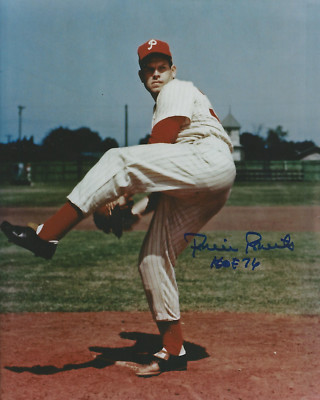 ROBIN ROBERTS Autographed Signed 8 x 10 Baseball Photo Philadelphia ...