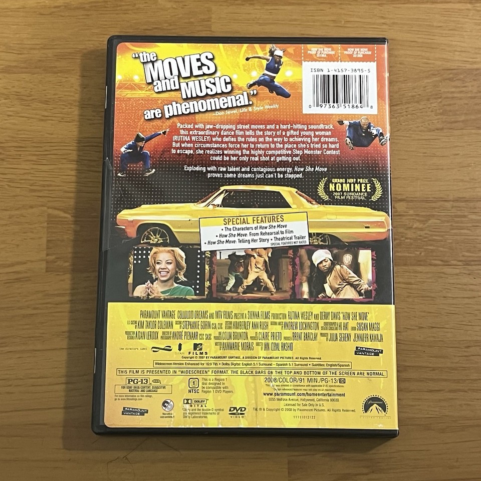 How She Move (DVD, 2007) Music Dance Busta Rhymes Missy Elliott — | eBay