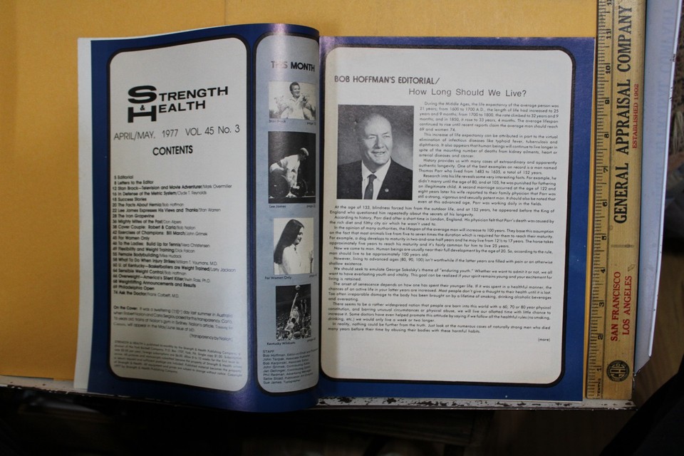 1977 Strength & Health Bodybuilder Robert Nailon Carla Sergiou Rick ...