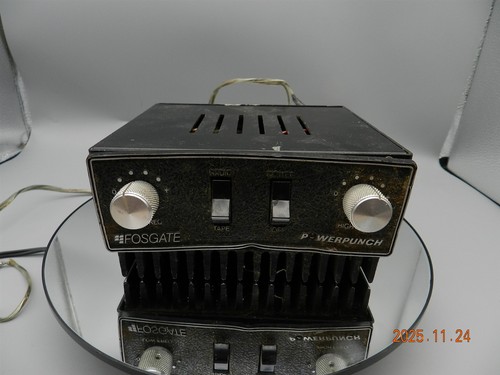 1973 Jim Fosgate PowerPunch PR7000 for Restoration Before Rockford ...