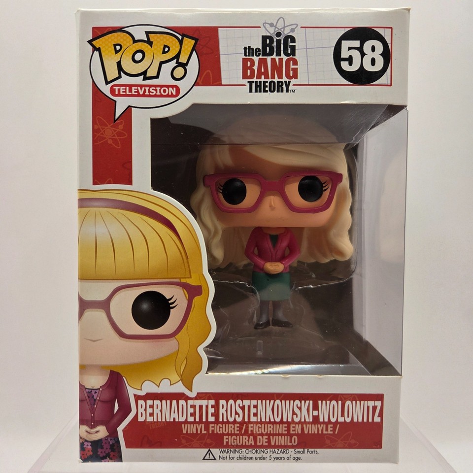 6 - FUNKO Pop Big Bang Theory Vaulted Sheldon Amy Leonard Raj ...