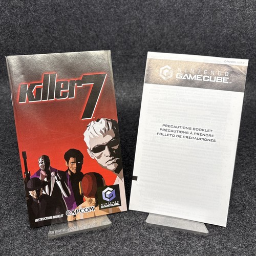 Killer 7 (GameCube) - Authentic Manual & Safety Booklet Only Great ...