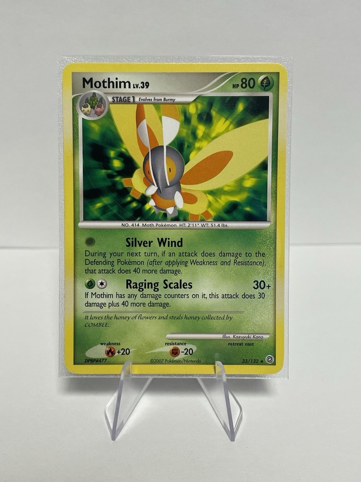 Pokemon Secret Wonders Mothim #33/132 Rare | eBay