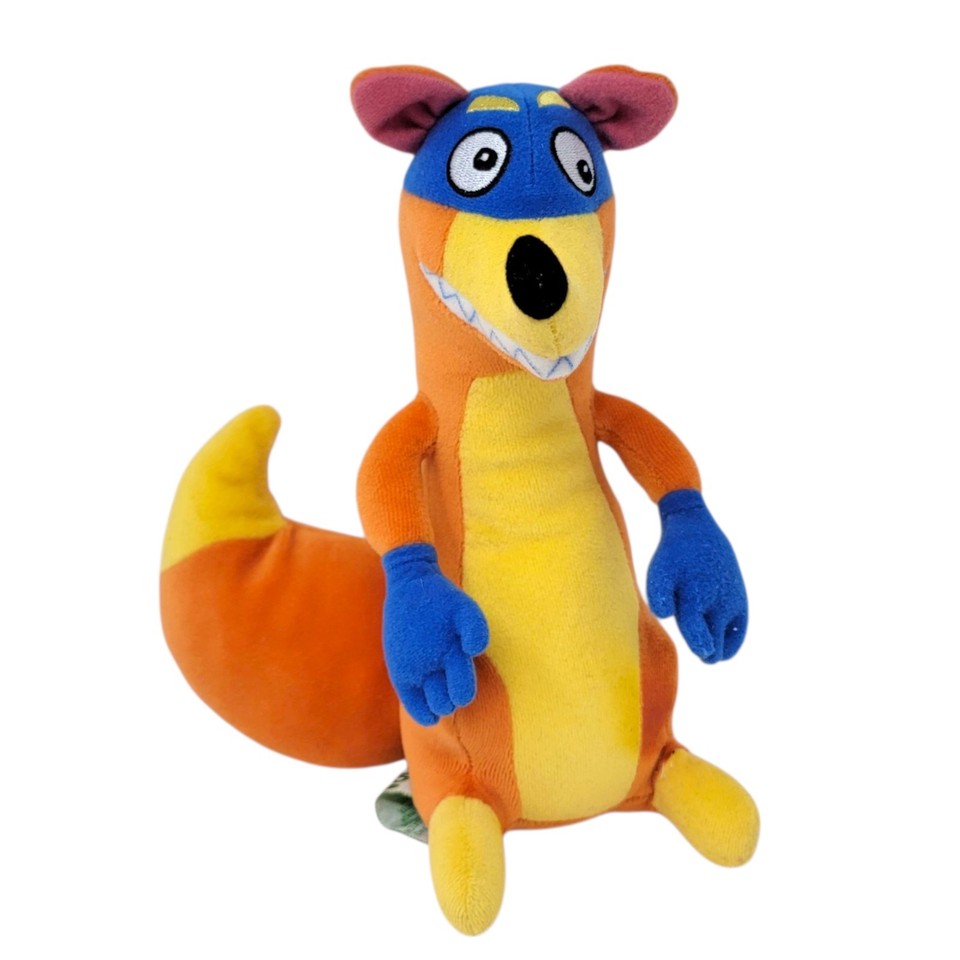 Vintage Dora The Explorer Swiper Fox 9” Plush Stuffed Animal Toy Gund ...