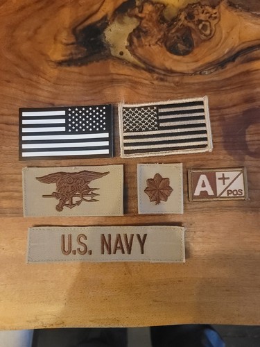 Rare Navy SEAL DCU Trident Uniform Insignia Patch DEVGRU New IR Flag | eBay