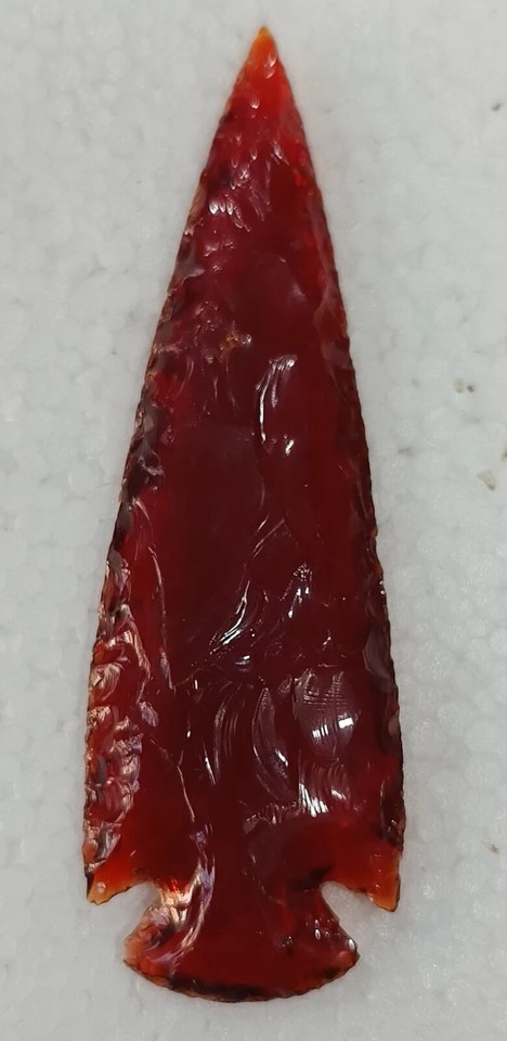 Red Obsidian Glass Arrowhead, Select Size, Gemstone & Crystal Spear ...