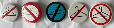 Abortion Women's Rights political buttons pins lot cause protest safe ...