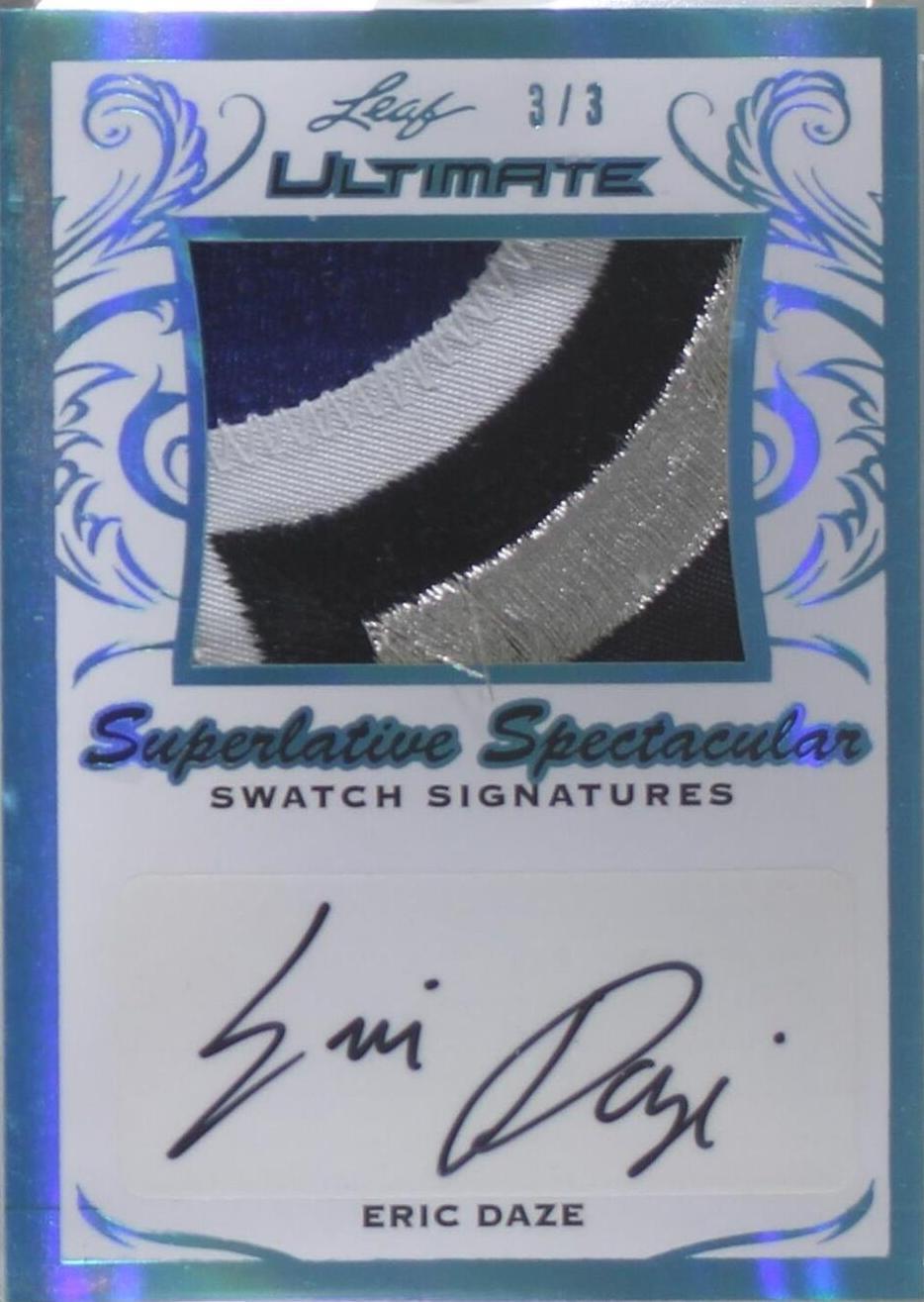 2018-19 Leaf Ultimate - Superlative Spectacular Swatch Signatures Eric ...