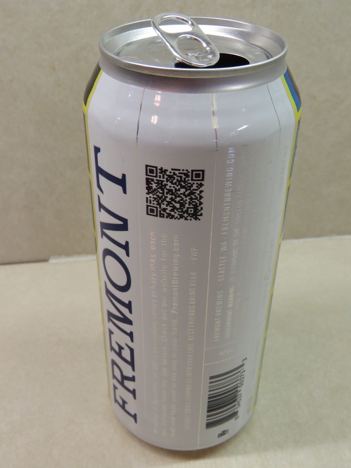 Craft Beer Can ~ FREMONT Brewing Head of Dynomite IPA v44 ~ Seattle ...