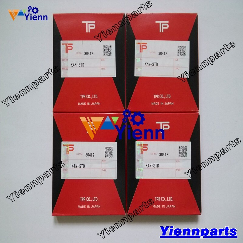 K4N Overhaul Rebuild Kit For Mitsubishi Engine Cat 305CR Kobelco SK045 ...