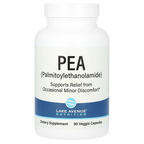 PEA (Palmitoylethanolamide), 600 mg, 90 Veggie Capsules (300 mg per ...