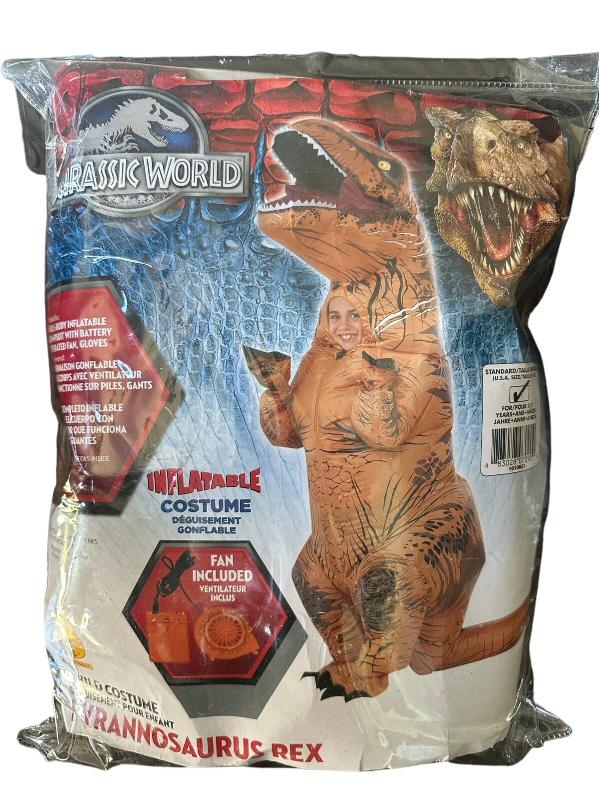 Jurassic World Park Inflatable Tyrannosaurus Rex T Re… - Gem