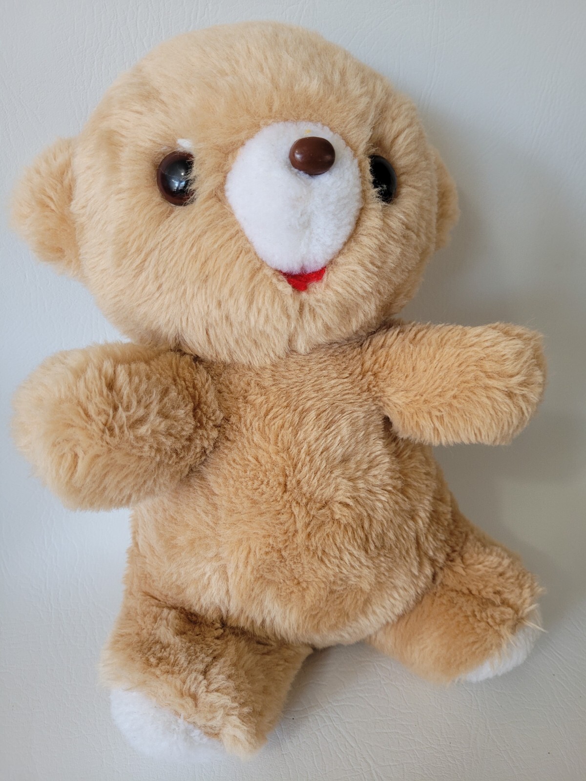 Vtg Rare 1976 Gund Teddy Bear 15" Light Brown Plush Stuffed Animal ...