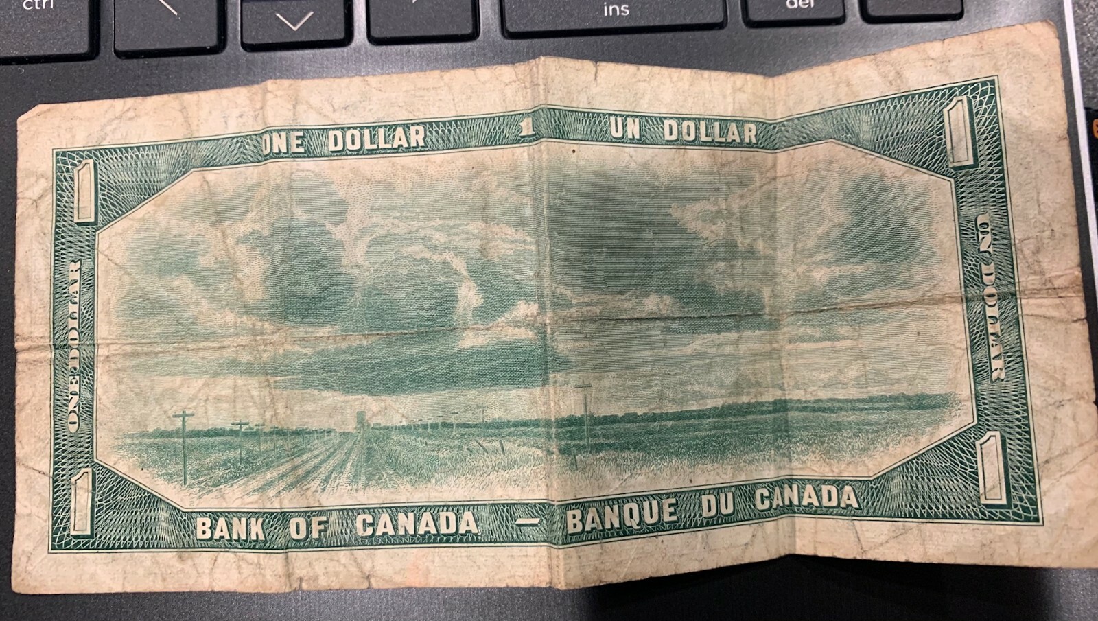 1954 Bank of Canada $1 Devil's Face Note | eBay