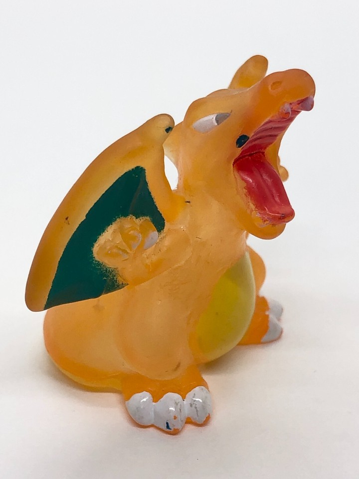 Charizard Pokemon Finger Puppet Figure Nintendo 1996 Bandai Japan rare ...