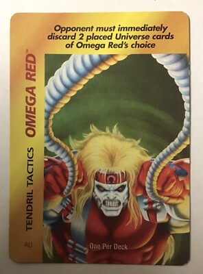 Overpower Marvel CCG - Omega Red - Tendril Tactics - Special Card | eBay.de