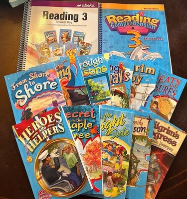 Abeka Grade 3 Reading Books and Answer Keys | eBay