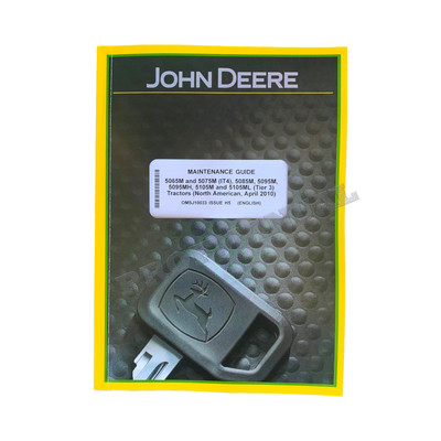 JOHN DEERE 5105M 5105ML 5095MH TRACTOR MAINTENANCE MANUAL | eBay