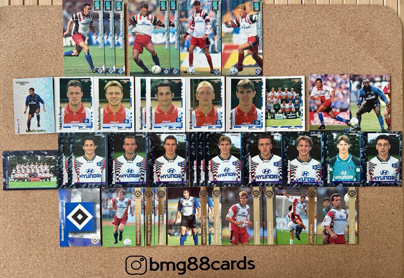 Hamburger Sv HSV Sammlung Lot Set Cards Sticker Panini | eBay.de
