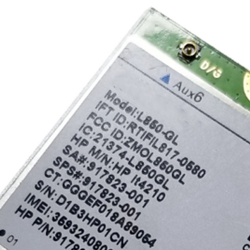 2X L850- LT4210 FDD-LTE TDD-LTE 4G Card 4G Module SPS, 917823-001 per ...