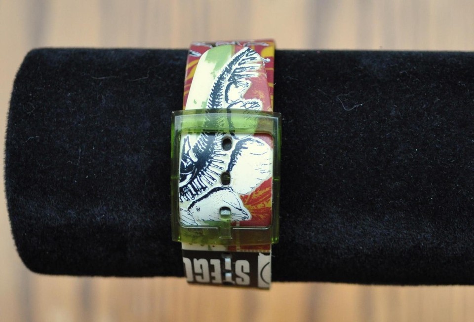 Antique Burger King 1997 Jurassic Park the Lost World Stegosaurus Watch ...