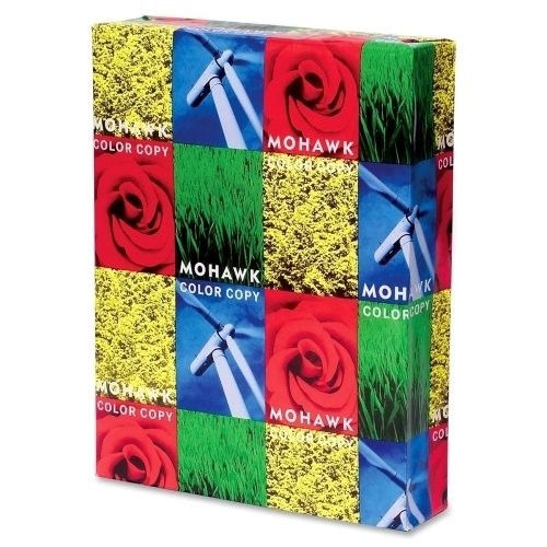 Mohawk Fine Papers Color Copy Paper,96 GE/112 ISO,32 lb.,8-1/2"x11",500 ...