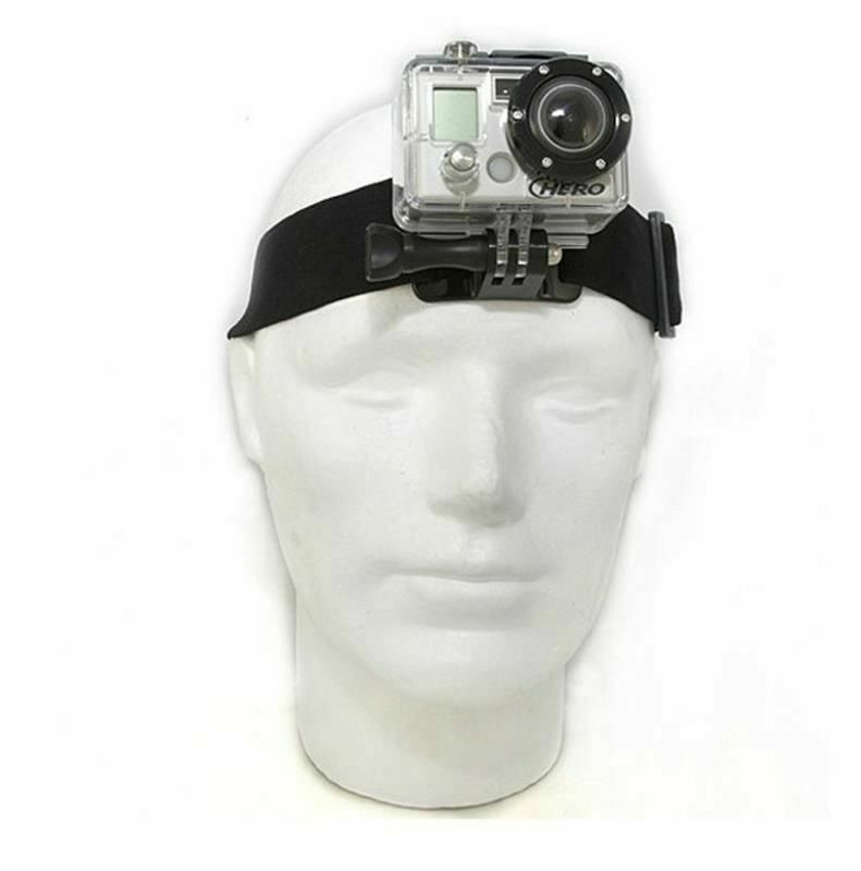 Head Strap Mount with Elastic Headband For GoPro GO PRO HD Hero 5/4/3/2 ...