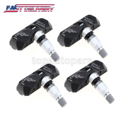 Set of 4Pcs Tire Pressure Sensor TPMS for BMW 328i 335i 528i 750i X5 ...