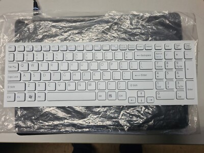 Sony VAIO VPCEB11FM VPCEB15FM VPCEB23FM VPCEB32FM Keyboard White US ...