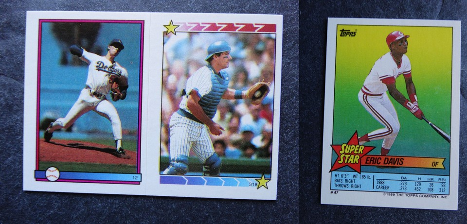 1989 Topps Stickers Baseball Cards Complete Your Set U Pick From List 1 ...