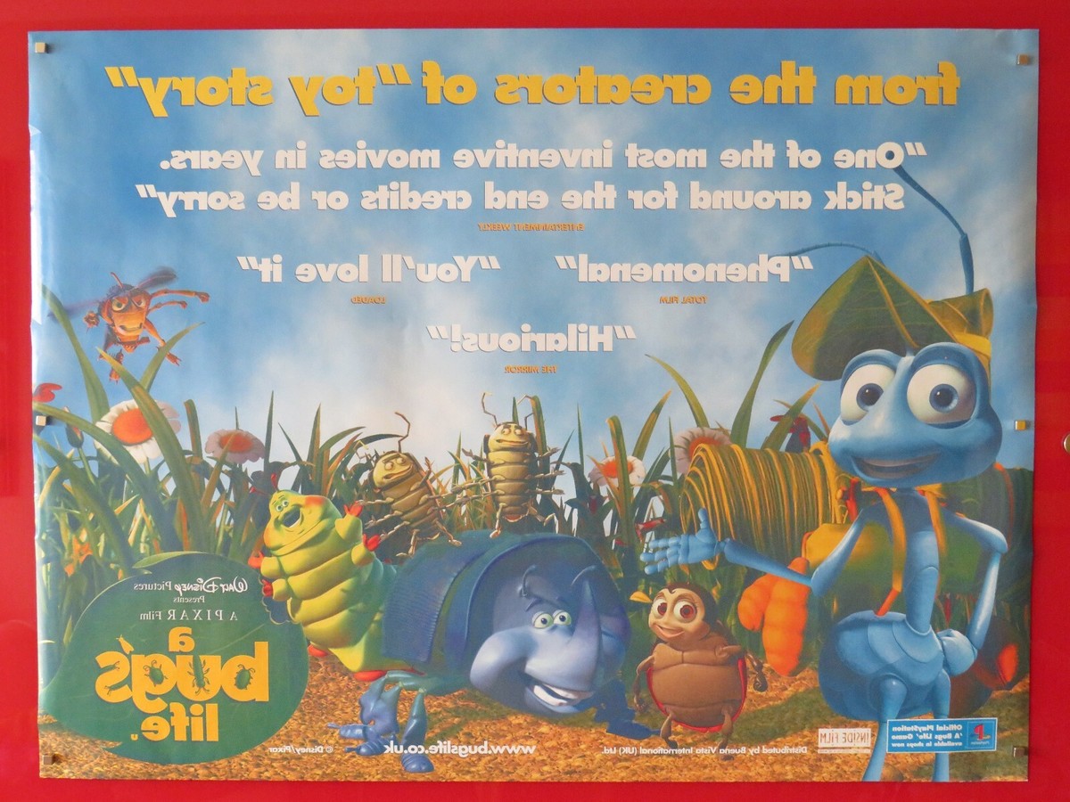 A Bugs Life Movie Poster