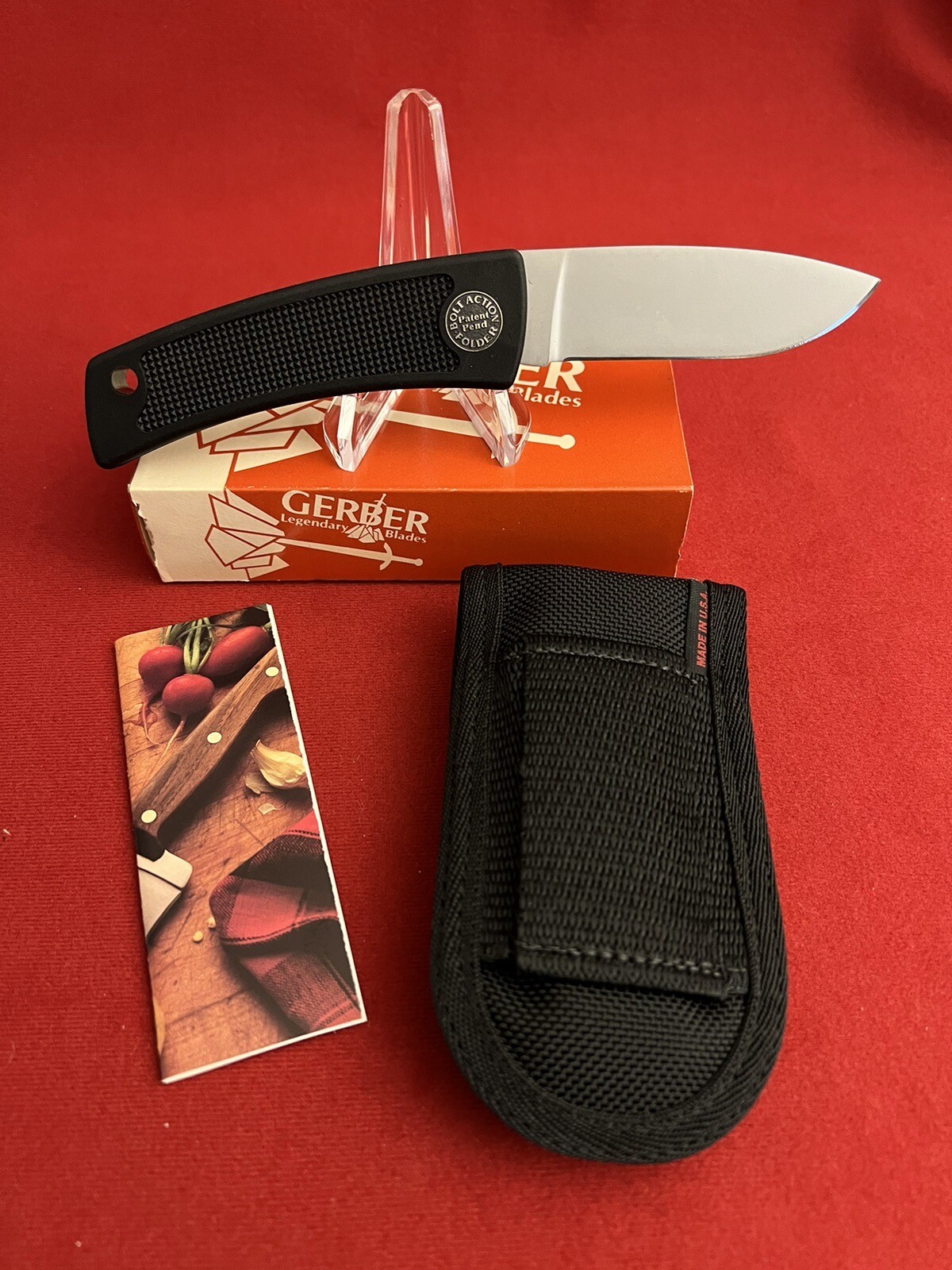 VINTAGE GERBER USA BOLT ACTION HUNTER 1984 FIRST PRODUCTION RUN 7021 W ...