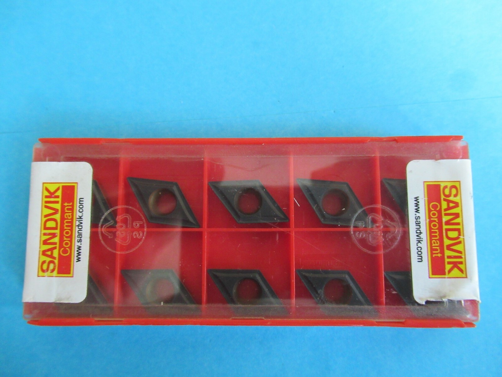 Sandvik DCMT 11 T3 04 UR DCMT 3(2.5)1 UR Grade 4225 Lot of 10 Inserts ...