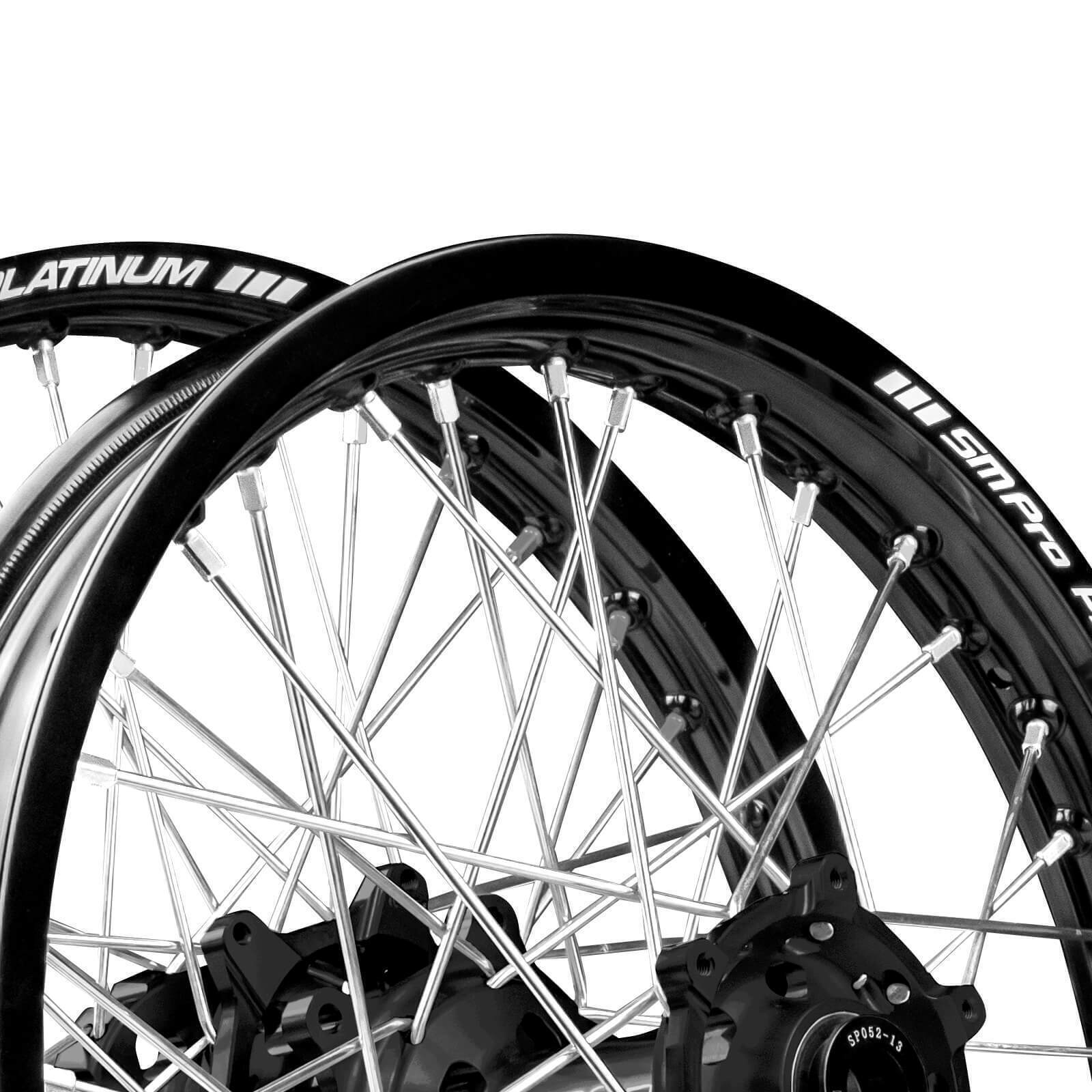 Yamaha YZ450FX 2016 - 2023 SM Pro MX SNR Wheel Set 21/18 Black Rims ...