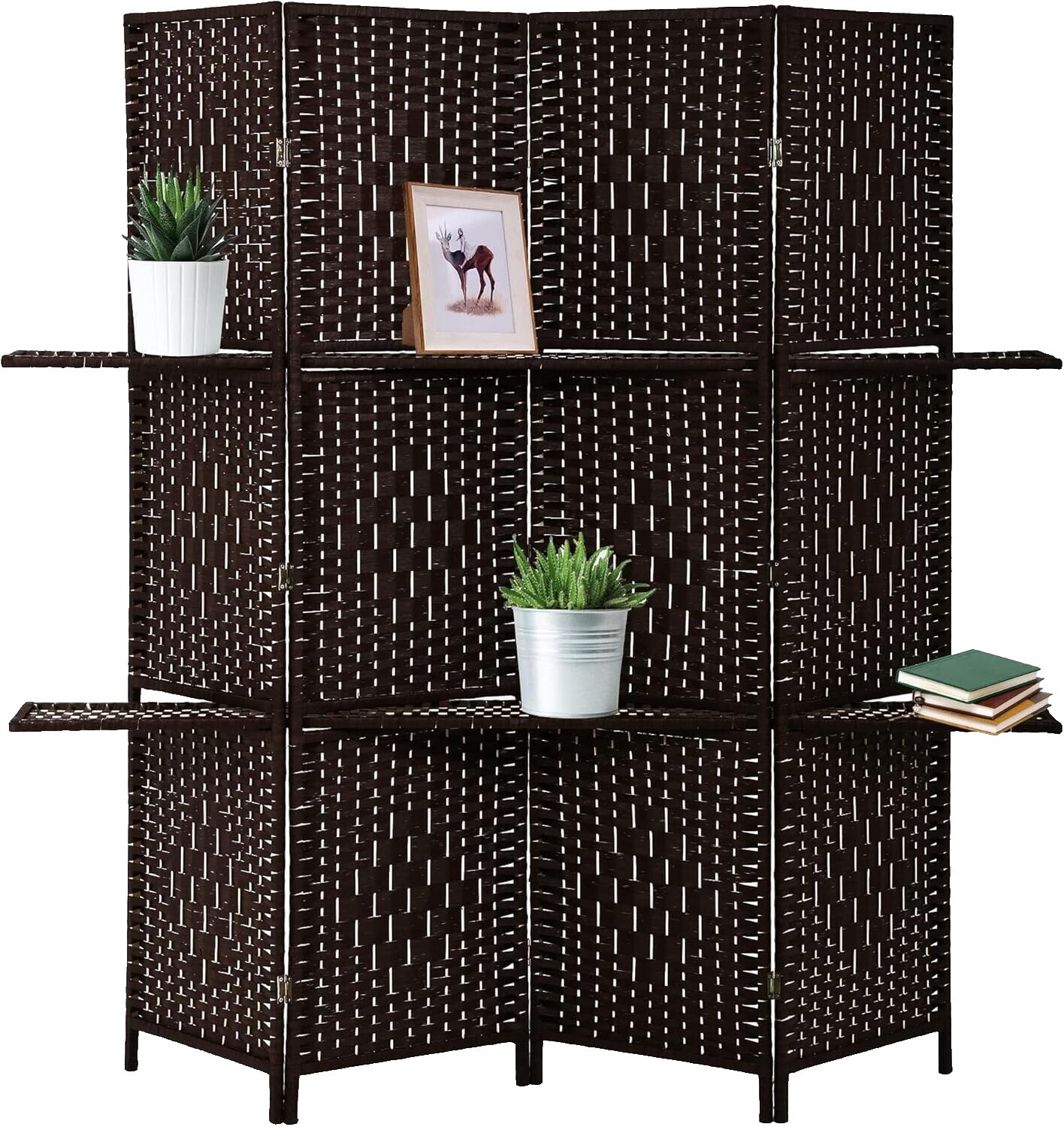 Room Divider Screen 4 Panels | eBay