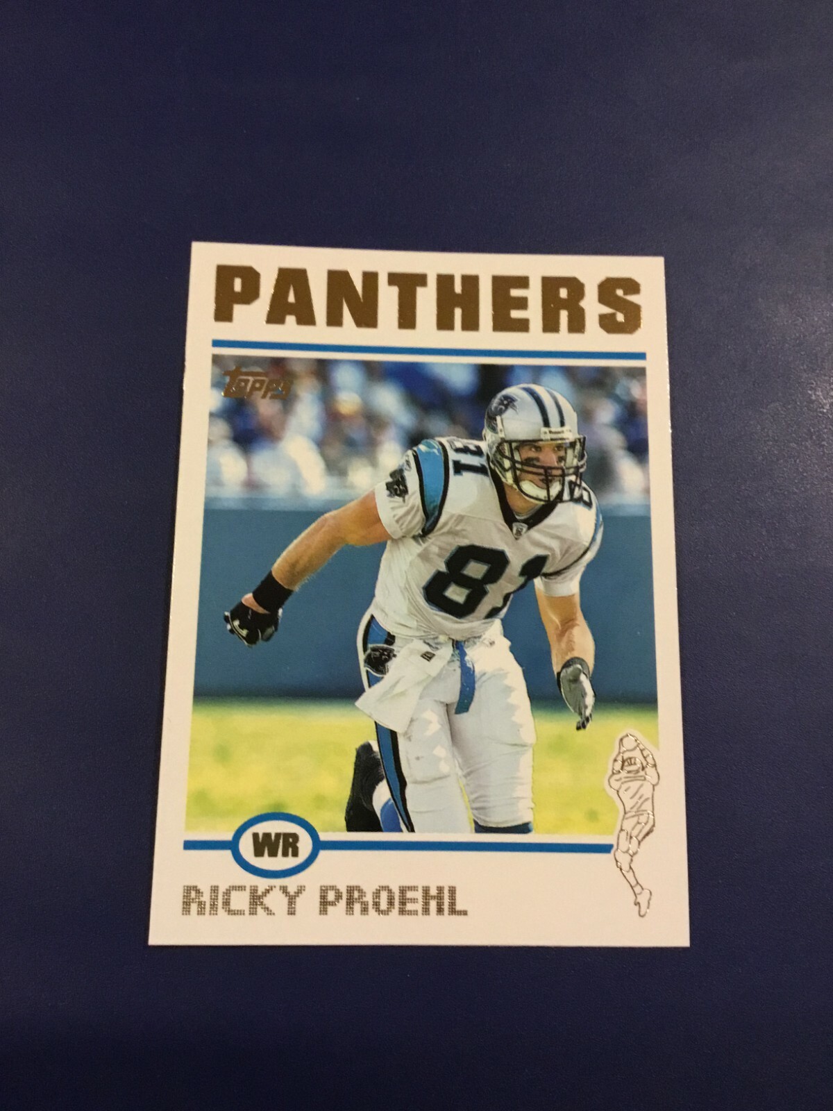 2004 Topps Collection Gold # 189 RICKY PROEHL Carolina Panthers ! | eBay